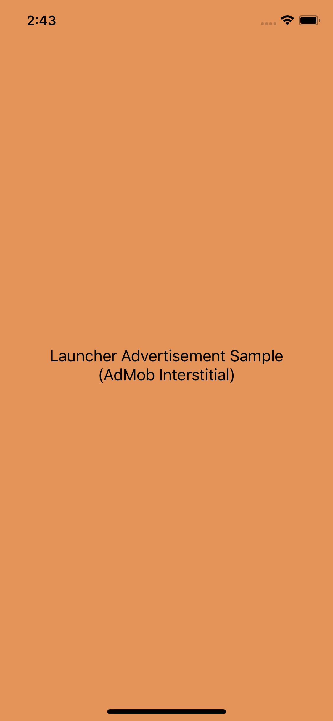 GitHub - ilukes/LauncherAdvertisement: A Launcher Advertisement from AdMob Demo